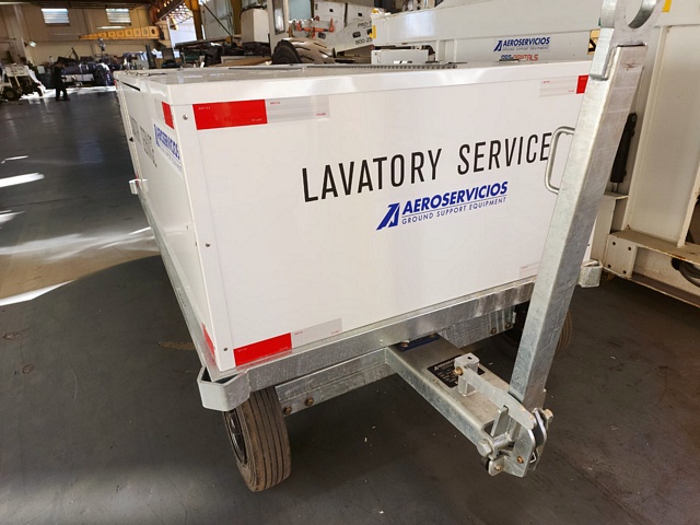 Lavatory Cart Standard GSE STD-LC 250 I